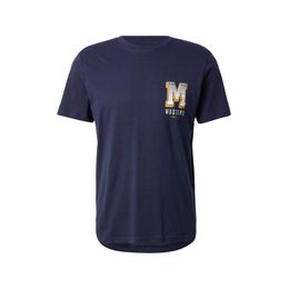 MUSTANG Shirt 'Style Austin' male size XXL Navy / Orange / Black / White