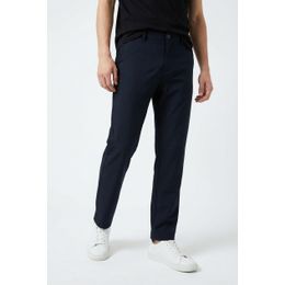 Anzughose Selected "SLH175-SLIM ROBERT FLEX PANTS NOOS", Damen, Gr. 33, L&auml;nge 34, schwarz sapphire, Web, Obermaterial: 67% Polyester, 29% Viskose, 4% Elasthan, unifarben, slim fit kn&ouml;chellang, Hosen Anzughose