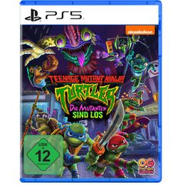 Outright Games Spielesoftware "TMNT - Teenage Mutant Ninja Turtles: Die Mutanten sind los", transparent (ohne farbbezeichnung), PlayStation 5, Spielesoftware, Spielesoftware