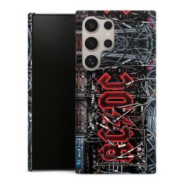 DeinDesign Galaxy S24 Ultra Handy Premium Case Smartphone Handyh&uuml;lle Schutzh&uuml;lle matt Merchandise Acdc Official Licensed Product Premium Case