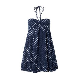 Hollister Kleid Damen Gr&ouml;&szlig;e 42 navy / pastellblau