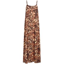 O`Neill O'neill Kleid 'Devyn' Damen Gr&ouml;&szlig;e 38 braun / hellbraun / schwarz Sommerkleid