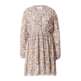 Molly Bracken Shirt Dress female size 34 Brown / Aubergine / Off white
