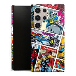 DeinDesign Galaxy S24 Ultra Handy Premium Case Smartphone Handyh&uuml;lle Schutzh&uuml;lle matt Avengers Marvel Comic Premium Case