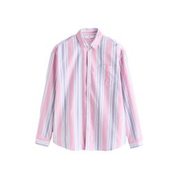 next Button Up Shirt male size XL Light blue / Pink / Rose