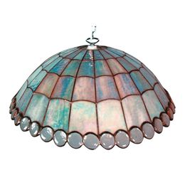 N&auml;ve N&auml;ve H&auml;ngeleuchte Tiffany, Alu, Metall, Glas, 120 cm, Lampen & Leuchten, Innenbeleuchtung, H&auml;ngelampen, Esstischlampen