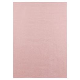 Ayyildiz Flachwebeteppich Sky, Rosa, Textil, Uni, rechteckig, 140x200 cm, Oeko-Tex&reg; Standard 100, pflegeleicht, Teppiche & B&ouml;den, Teppiche, Moderne Teppiche