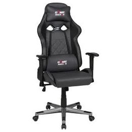 Gaming-Stuhl Duo Collection "Game-Rocker G-20", schwarz (anthrazit, schwarz, anthrazit, schwarz, anthrazit, schwarz), B:66cm H:128cm T:66cm, St&uuml;hle, Gaming-Stuhl