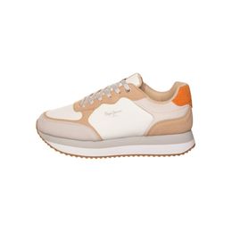 Pepe Jeans Footwear Sneakers "High" in Beige/ Orange - 56% | Gr&ouml;&szlig;e 38 | Damen-sneakers