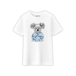 WOOOP Shirt "Summer Koala Blue" in Wei&szlig; - 64% | Gr&ouml;&szlig;e 92 | Kinder-oberteile