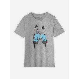 WOOOP Shirt "The Winner Panda" in Grau - 67% | Gr&ouml;&szlig;e 92 | Kinder-oberteile