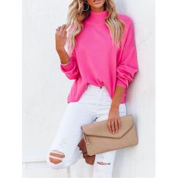 Milan Kiss Pullover in Pink - 64% | Gr&ouml;&szlig;e XL | Damen-pullover-cardigans