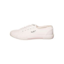 Pepe Jeans Footwear Sneakers "Basic" in Wei&szlig; - 36% | Gr&ouml;&szlig;e 39 | Damen-sneakers