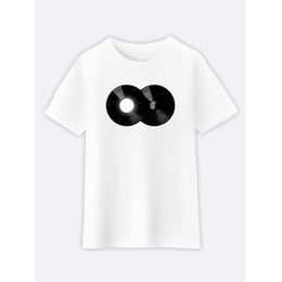 WOOOP Shirt "Sound of galaxy" in Wei&szlig; - 64% | Gr&ouml;&szlig;e 92 | Kinder-oberteile