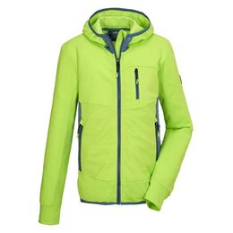 Killtec Fleecejacke "Kos 159" in Hellgr&uuml;n - 54% | Gr&ouml;&szlig;e 176 | Kids-fleecejacken-fleecepullover