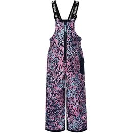 Peek U Ski-/ Snowboardhose "Carina" in Pink/ Hellblau/ Schwarz - 59% | Gr&ouml;&szlig;e 122 | Kinderhosen