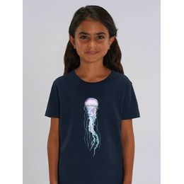WOOOP Shirt "Space Jelly" in Dunkelblau - 64% | Gr&ouml;&szlig;e 128 | Kinder-oberteile