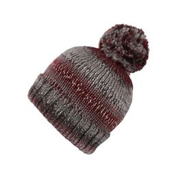 Regatta M&uuml;tze "Frosty Hat VI" in Grau/ Rot - 66% | Damen-muetzen-caps