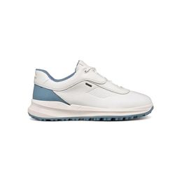 Geox Leder-Sneakers "PG1X" in Wei&szlig;/ Blau - 53% | Gr&ouml;&szlig;e 38 | Damen-sneakers