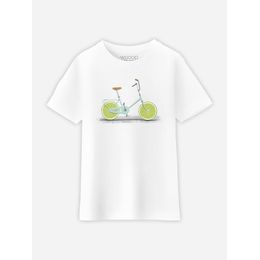 WOOOP Shirt "Acid" in Wei&szlig; - 64% | Gr&ouml;&szlig;e 128 | Kinder-oberteile