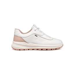 Geox Leder-Sneakers "PG1X" in Creme/ Beige - 48% | Gr&ouml;&szlig;e 41 | Damen-sneakers