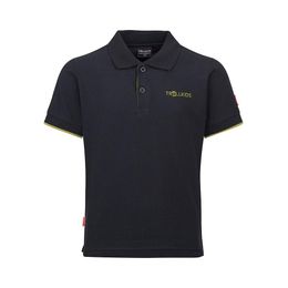 Trollkids Poloshirt "Bergen" in Schwarz - 39% | Gr&ouml;&szlig;e 164 | Kinder-oberteile
