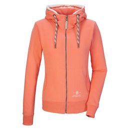 Killtec Sweatjacke "GS 120" in Orange - 58% | Gr&ouml;&szlig;e 46 | Damen-sweatshirts-jacken