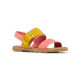 Sorel Sandalen "Ella III" in Rosa/ Gelb - 61% | Gr&ouml;&szlig;e 37 | Damen-sandalen