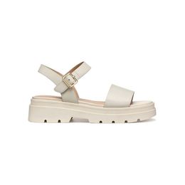 Geox Leder-Sandaletten "Adacter" in Creme - 41% | Gr&ouml;&szlig;e 41 | Damen-sandalen