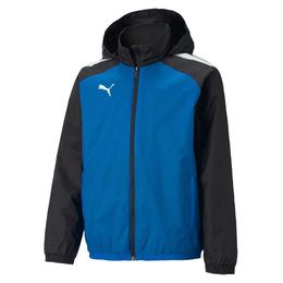 Puma Trainingsjacke in Blau/ Schwarz - 54% | Gr&ouml;&szlig;e 116 | Kinder-outdoor-jacken