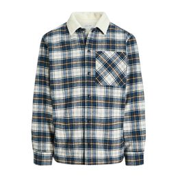 Jack & Jones Jack & Jones Jacke 'ZAC' Herren Gr&ouml;&szlig;e S navy / dunkelblau / braun / offwhite