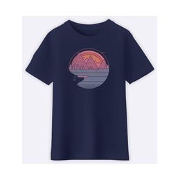 WOOOP Shirt "The mountains are calling" in Dunkelblau - 61% | Gr&ouml;&szlig;e 152 | Kinder-oberteile