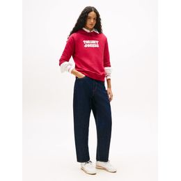 Tommy Jeans Hoodie in Rot - 37% | Gr&ouml;&szlig;e S | Damen-sweatshirts-jacken