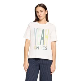 Cartoon Shirt in Wei&szlig; - 56% | Gr&ouml;&szlig;e 42 | Damen-tops