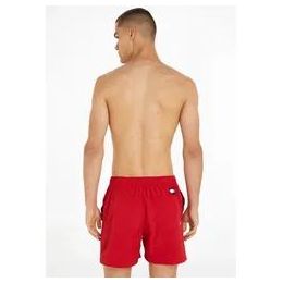 Badeshorts "SF MEDIUM DRAWSTRING", Herren, Gr. XXL (56), N-Gr, rot (primary, rot), Microfaser, Polyamid, Tommy Hilfiger SWIMWEAR, unifarben, Badehosen Badeshorts, mit Tommy Hilfiger Markenlabel