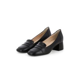 Evita MINA women's slippers - smooth leather black - 38