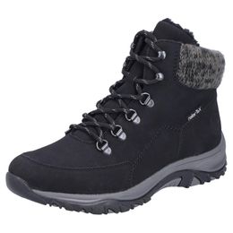 Rieker Damen Winterboots Schn&uuml;rboots, Stiefelette mit TEX-Membran und Warmfutter 38