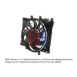 AKS DASIS L&uuml;fter, Motork&uuml;hlung 158087N &Oslash;310mm 310mm f&uuml;r OPEL 1314555 1341378 13147279