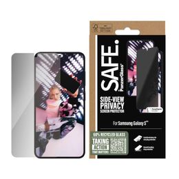 SAFE by PanzerGlass Displayschutzglas &raquo;Side-View Privacy Screen Protection&laquo; f&uuml;r Samsung Galaxy S25 Blickschutz, Schutzfolie, Bildschirmschutz, kratz- 