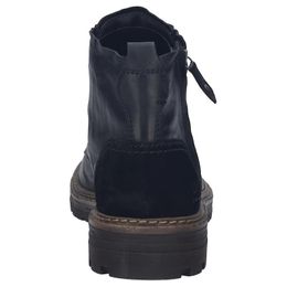 Josef Seibel Herren Schn&uuml;rboots &raquo;Curtis 01&laquo; Winterboots, Komfortschuh mit Wechselfu&szlig;bett schwarz 42
