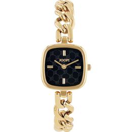 JOOP! Damen JOOP! Quarzuhr Armbanduhr, Damenuhr, analog, Edelstahlarmband in Kettengliederung gold