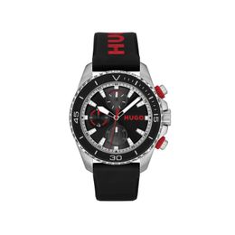 Hugo Herren Hugo Multifunktionsuhr &raquo;#DIVE&laquo; Quarzuhr, Armbanduhr, Herrenuhr, Silikonarmband, analog