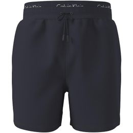 Calvin Klein Swimwear Damen Badeshorts K&ouml;rpernahe Passform mit elastischem Bund S (48), N-Gr
