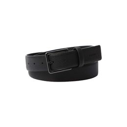 Calvin Klein Herren Lederg&uuml;rtel &raquo;CASUAL PIN BUCKLE PEBBLE 40MM FI&laquo; Gr&ouml;&szlig;enverstellbar mit Metallschlie&szlig;e