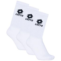 Lotto Damen Lotto Socken Spar-Set, 3er-Pack, - f&uuml;r Damen, Herren & Kinder wei&szlig; 39-42