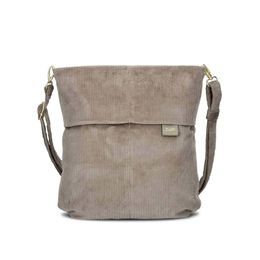 Zwei Mademoiselle M12 - Schultertasche 32 cm (cord-wood) in cord-mocca | Gr.: onesize