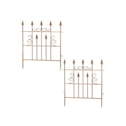 kobolo 2tlg. Set Pflanzengitter PALISADE2er in Braun | Gr.: onesize