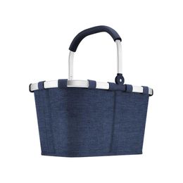 Reisenthel Carrybag - Einkaufskorb (cord dark matcha) in twist navy | Gr.: onesize
