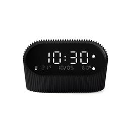 Lexon Digitalwecker Ray Clock Mattschwarz | Gr.: onesize