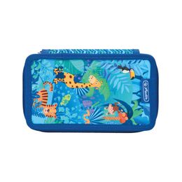 Herlitz Sch&uuml;leretui TriCase 31 tlg. Polyester 190x70mm Jungle Safari | Gr.: onesize